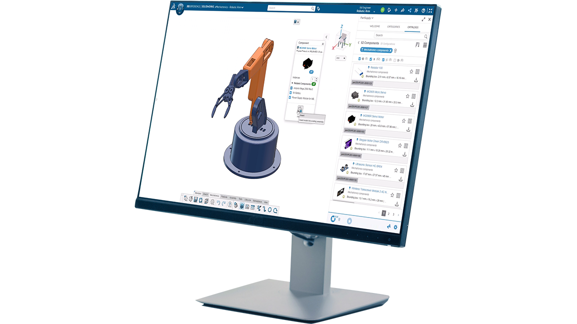 3D-Mechatronics-Creator-Monitor-SOLIDWORKS | Cad Works Intl.
